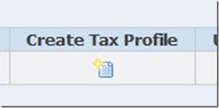 Oracle Applications: Parties tax profile in E Biz Tax